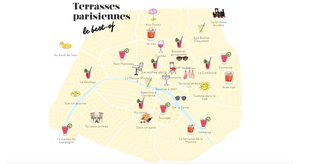Re : votre résa en terrasse est confirmée - Resto-Bars - My Little Paris